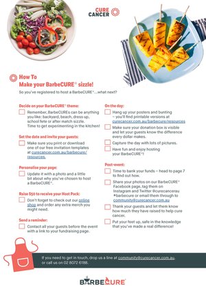 BarbeCURE® Resources | Cure Cancer