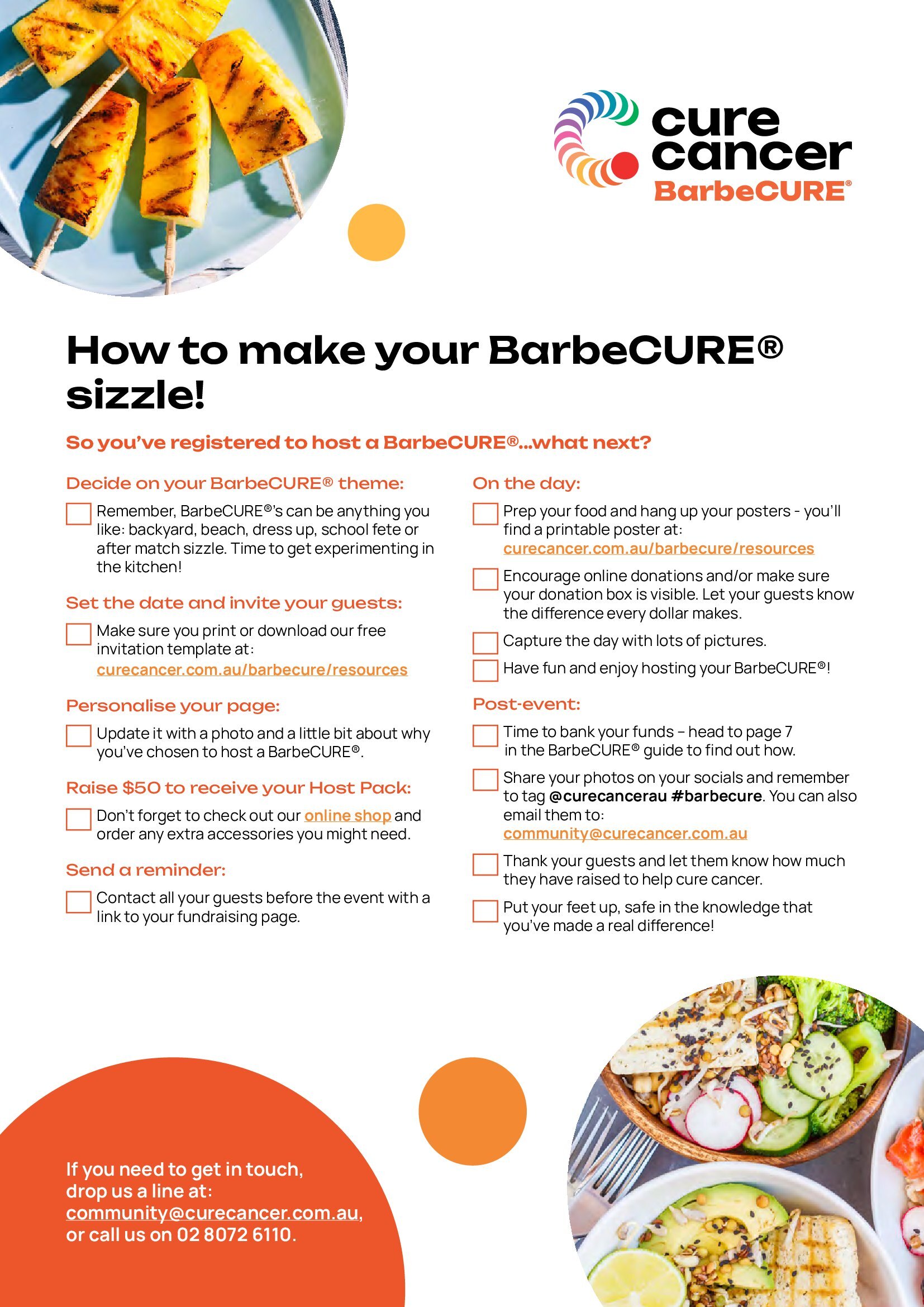 BarbeCURE® Resources | Cure Cancer